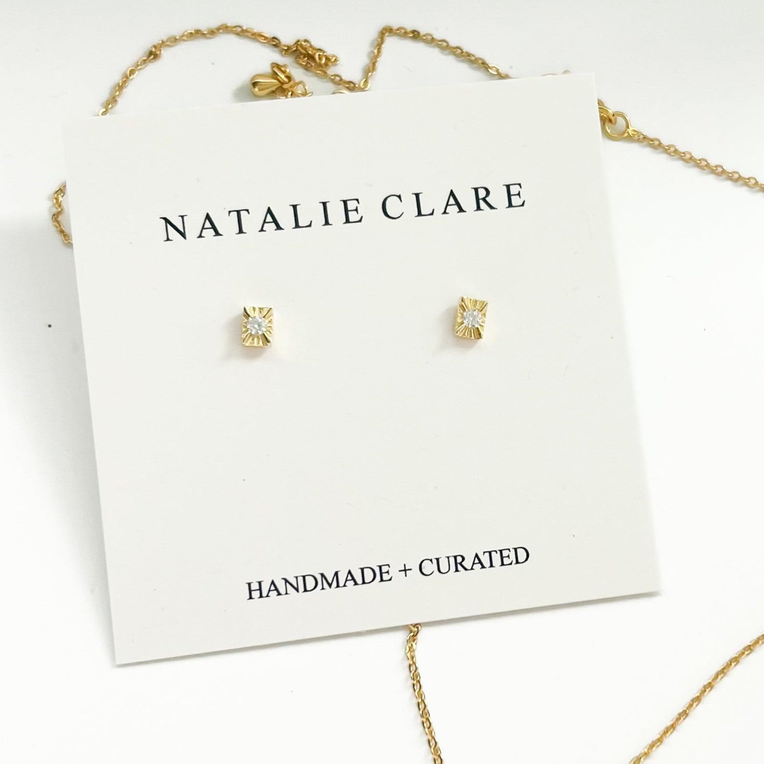 Marjorie Crystal Earrings – Natalie Clare Collections